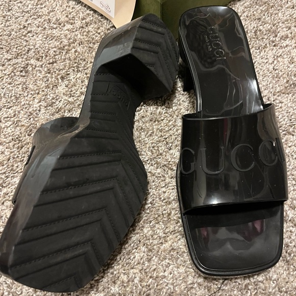 Gucci | Shoes | Authentic Gucci Rubber Sandals | Poshmark